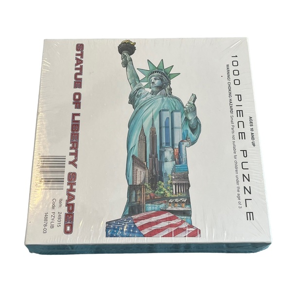Toys | New York Landmark Statue Of Liberty Shaped Jigsaw Puzzle | Poshmark